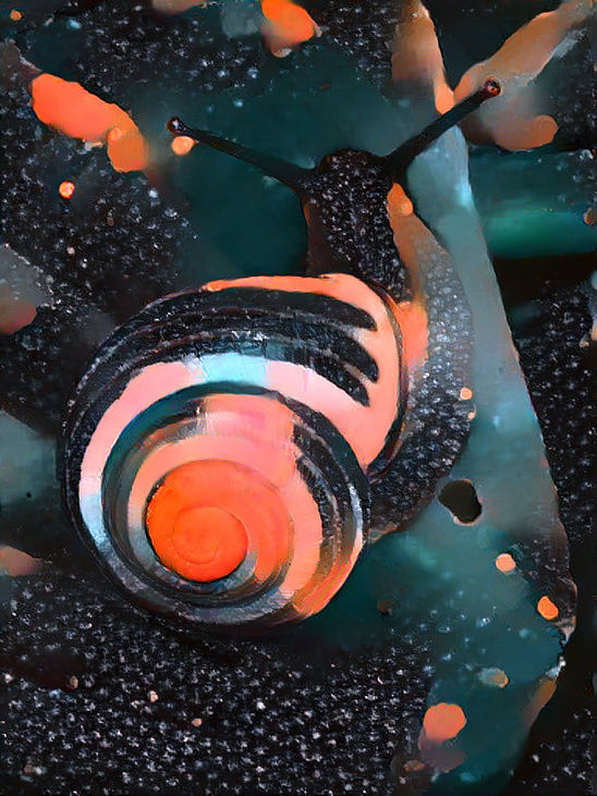 Splattered slug - AI Generated Artwork - NightCafe Creator