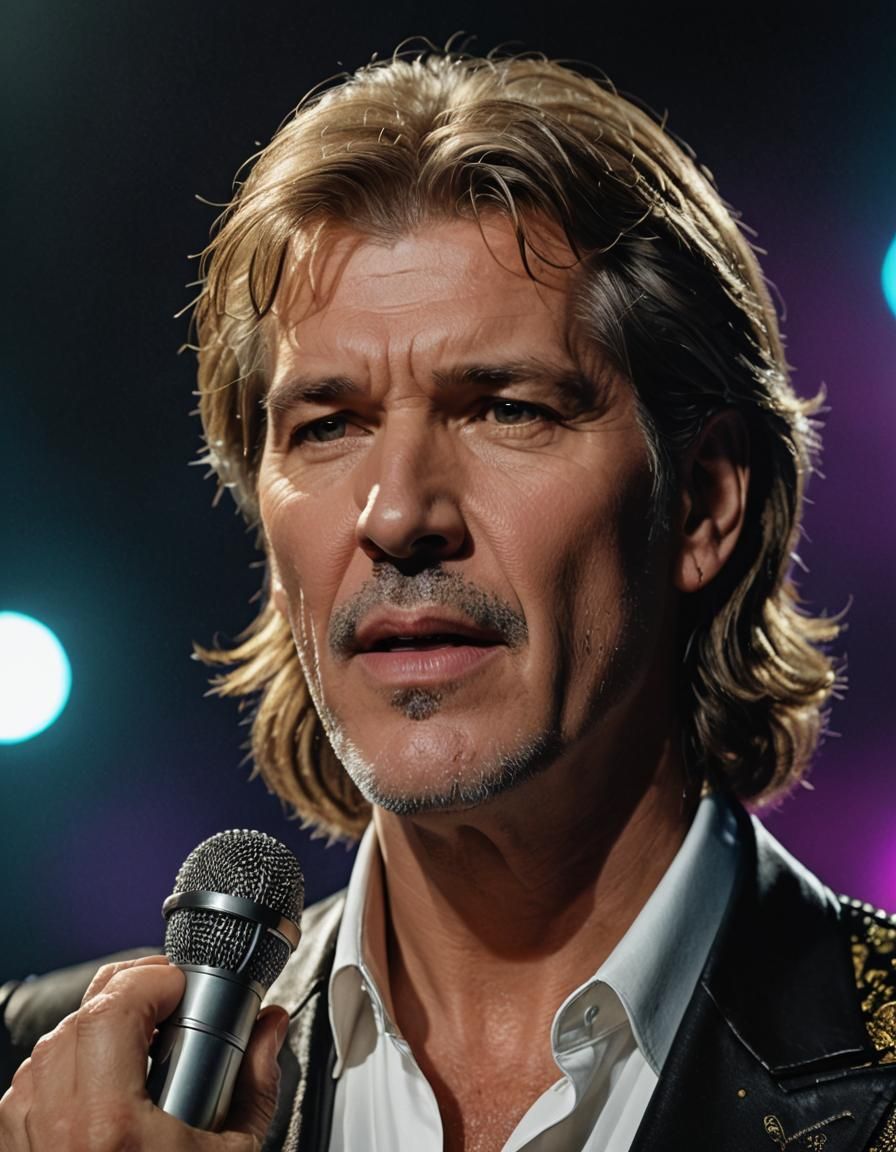 Johnny Logan - AI Generated Artwork - NightCafe Creator