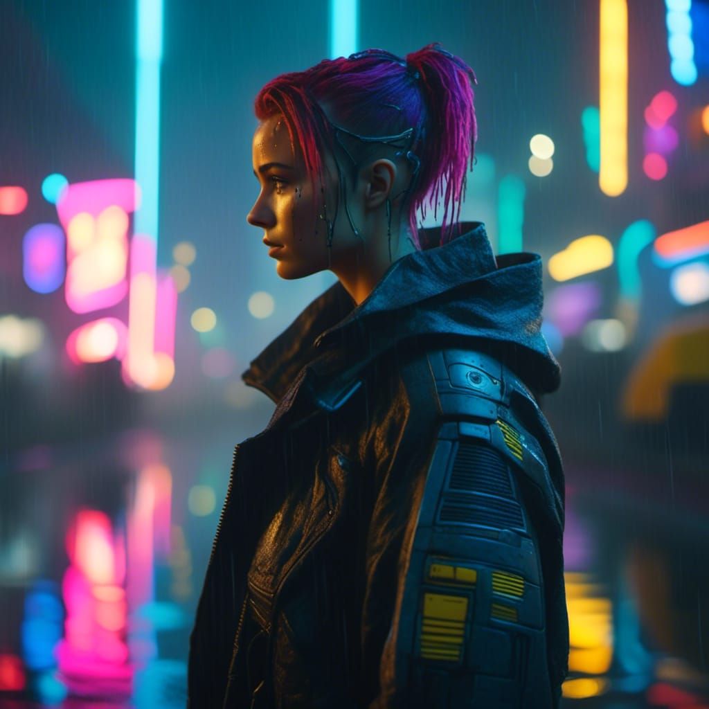 Street life in Seattle - AI Generated Artwork - NightCafe Creator