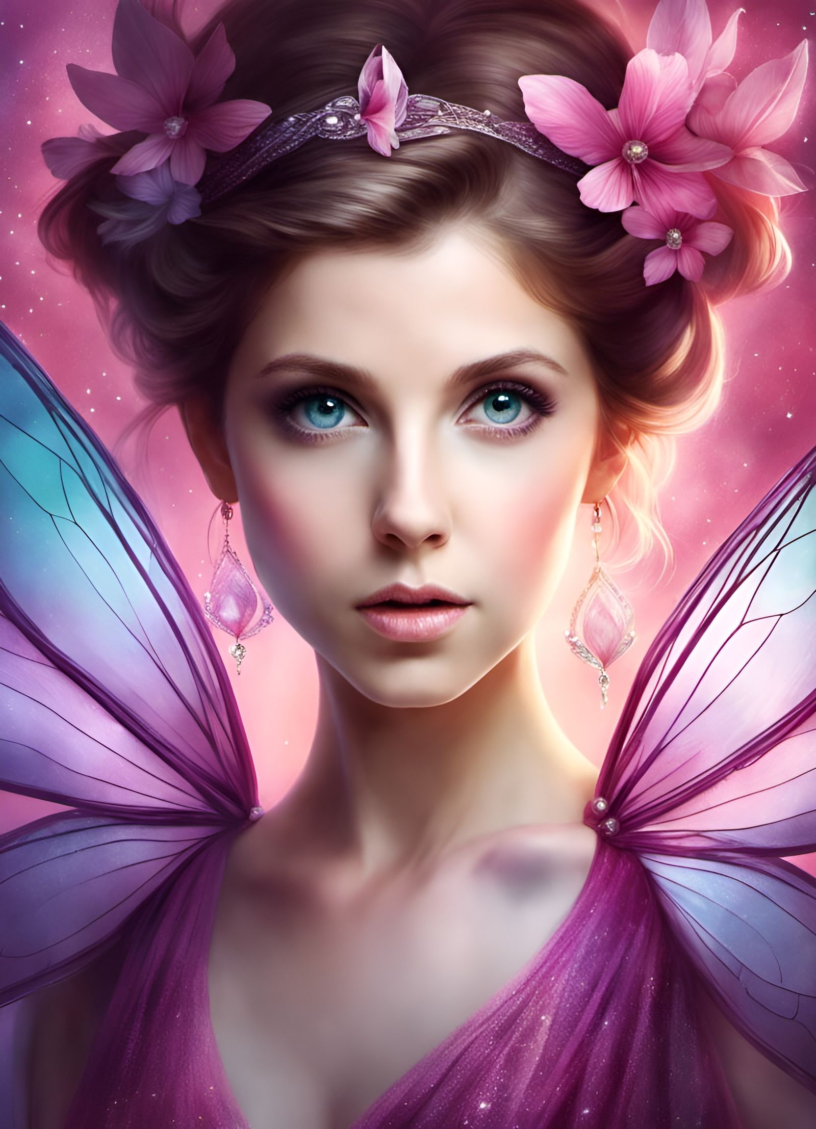 Pink Pixie - AI Generated Artwork - NightCafe Creator