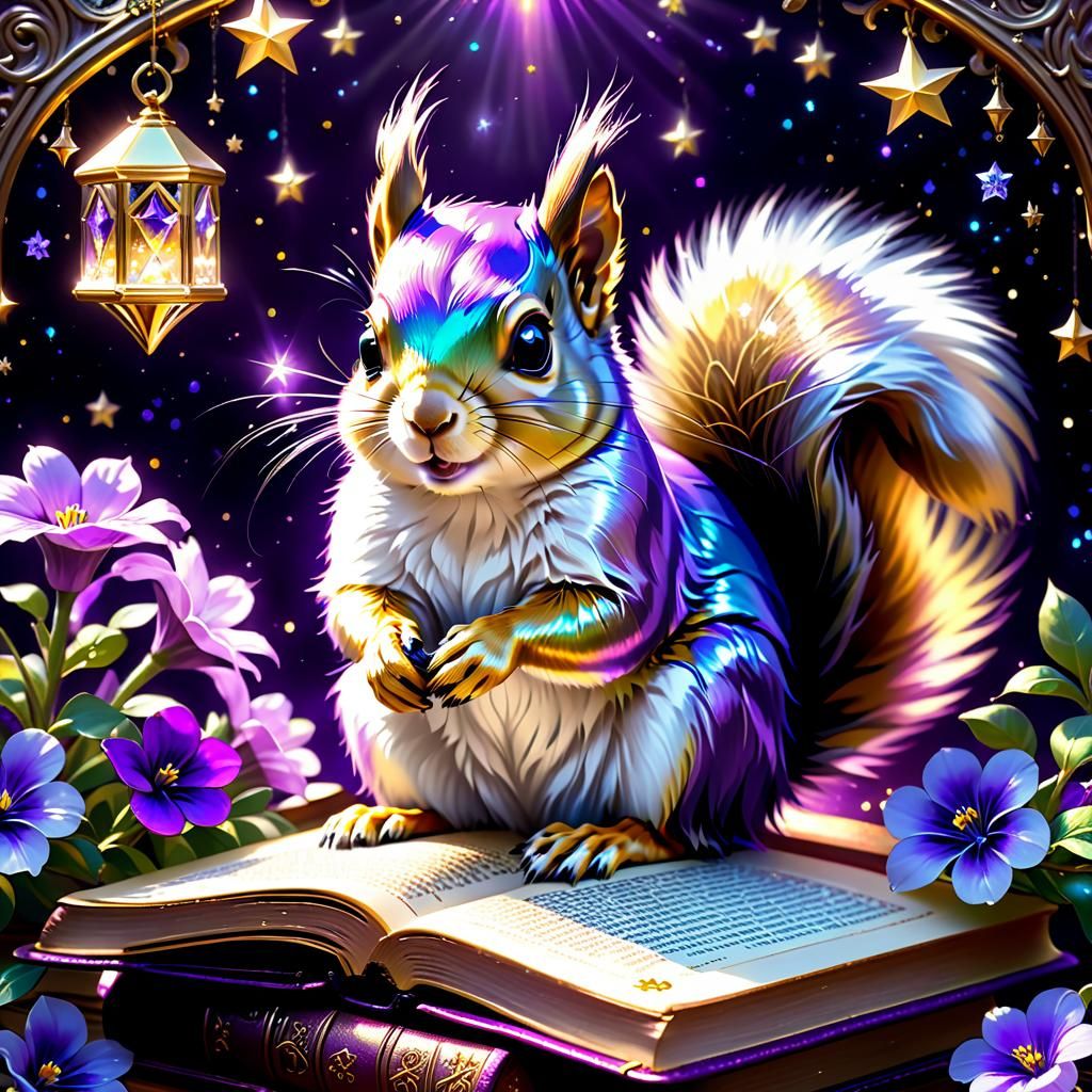 Squirrels are magic - AI Generated Artwork - NightCafe Creator