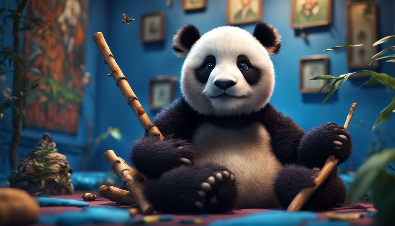 Panda - AI Generated Artwork - NightCafe Creator