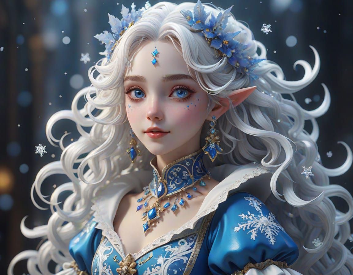 Flykra - Enchanting Jester Girl in 3D Anime Style