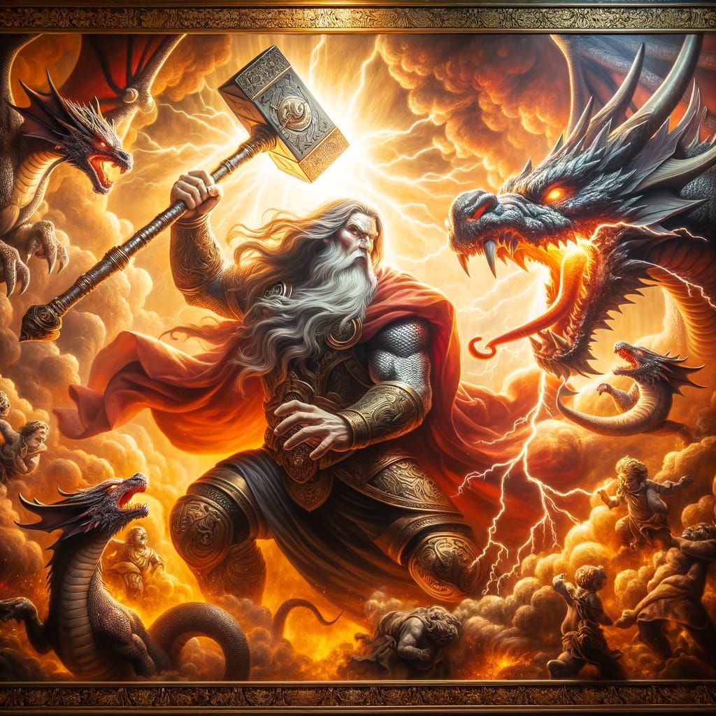 Epic sky battle - AI Generated Artwork - NightCafe Creator