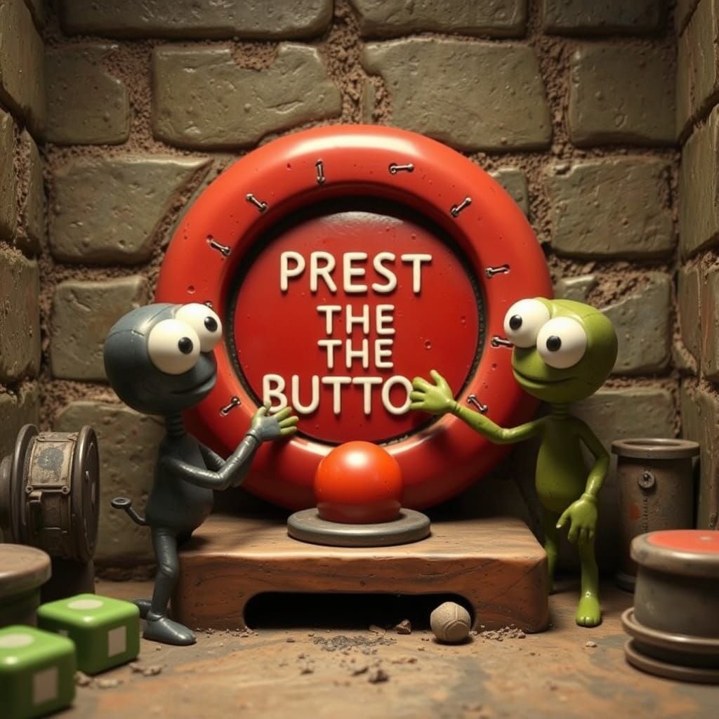 Surreal Dystopian Soap Factory in Futuristic Metal... - AI Art