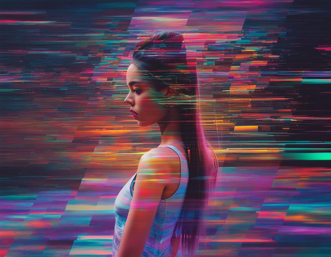 Glitching - AI Generated Artwork - NightCafe Creator