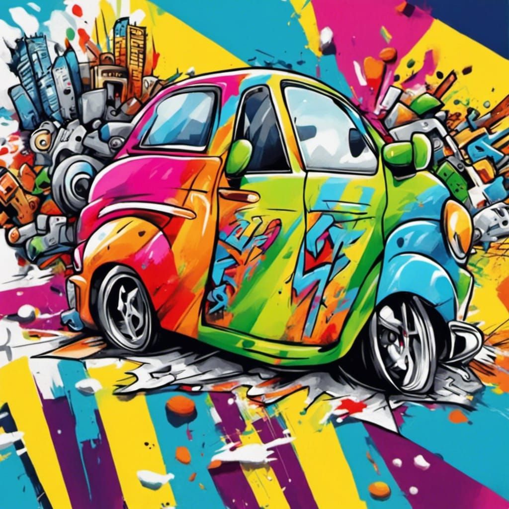 Graffiti - AI Generated Artwork - NightCafe Creator