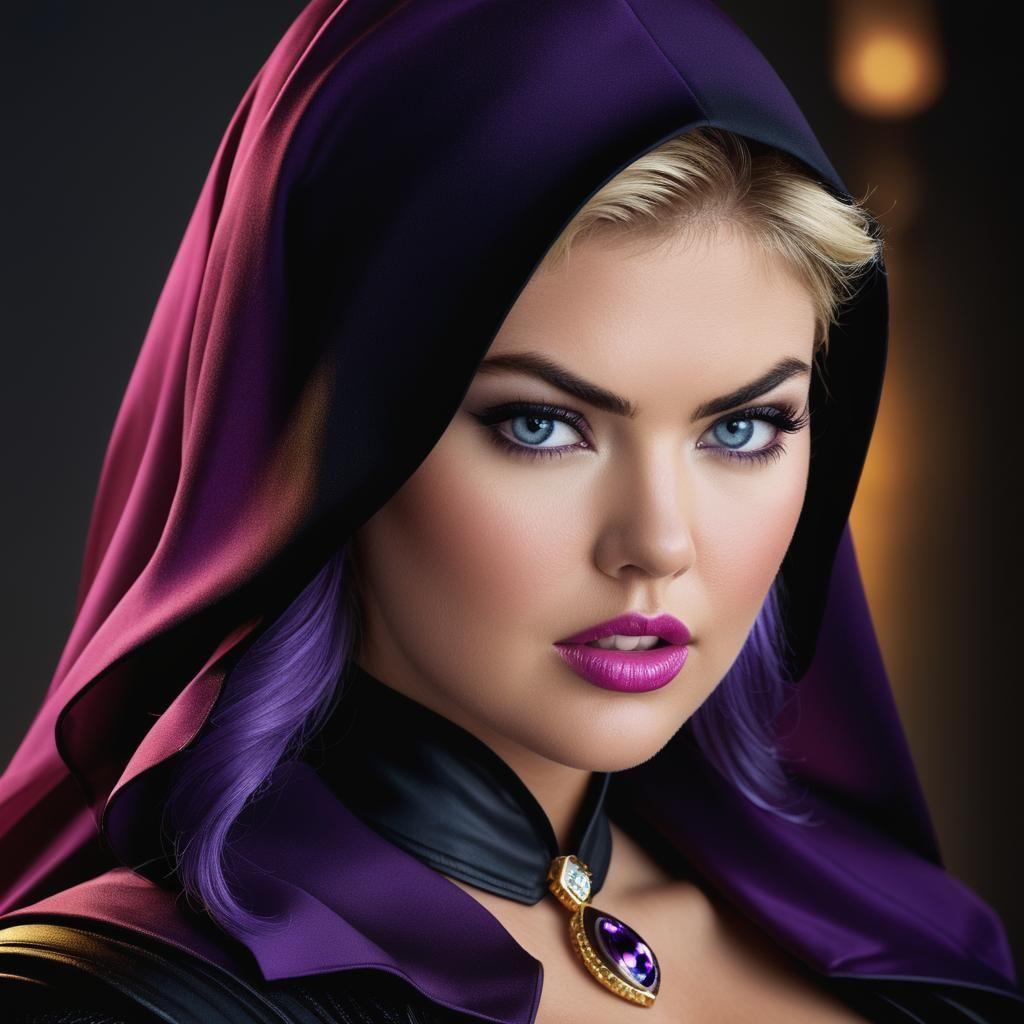 Purple Portraits: Kate Upton - Purple Portraits: Kate Upton