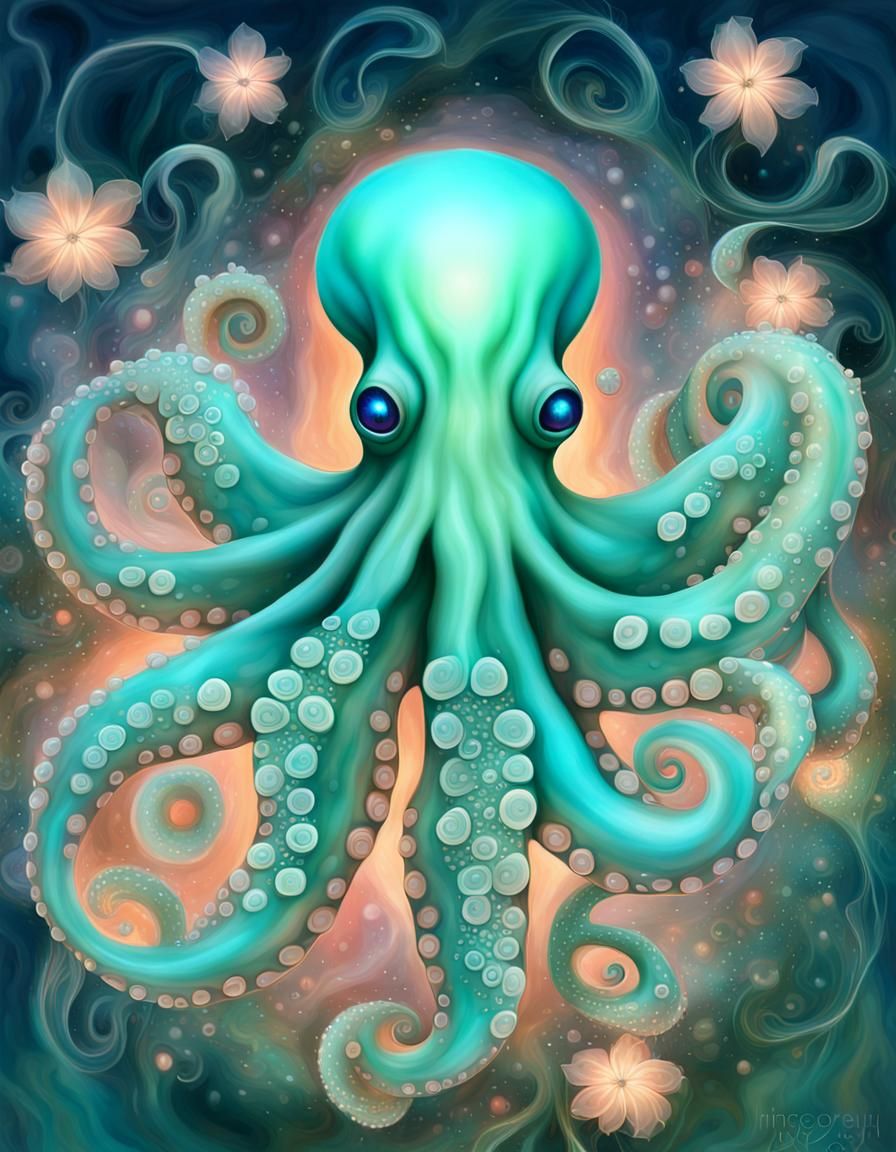 Octopus!! - AI Generated Artwork - NightCafe Creator