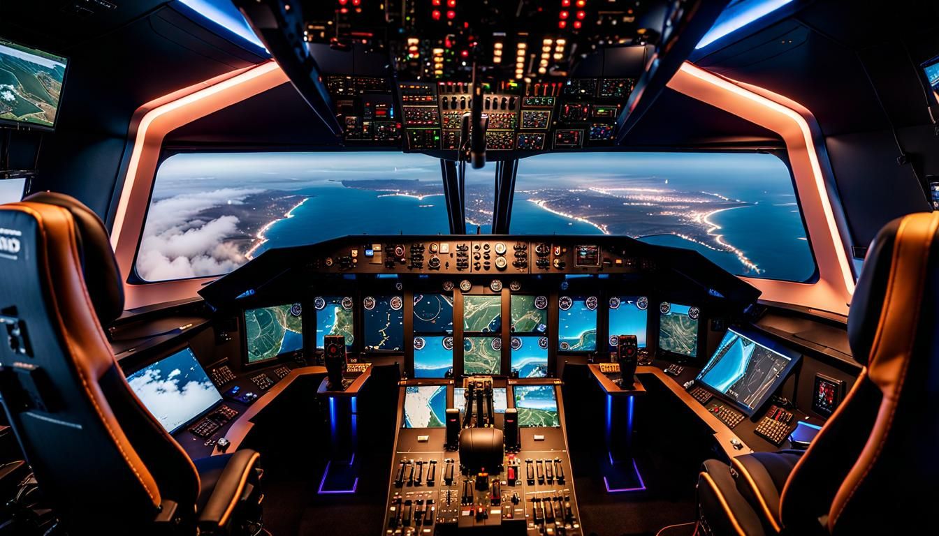 The ultimate gaming PC setup for an authentic flight simulator ...