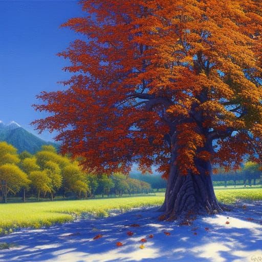 tree - AI Generated Artwork - NightCafe Creator