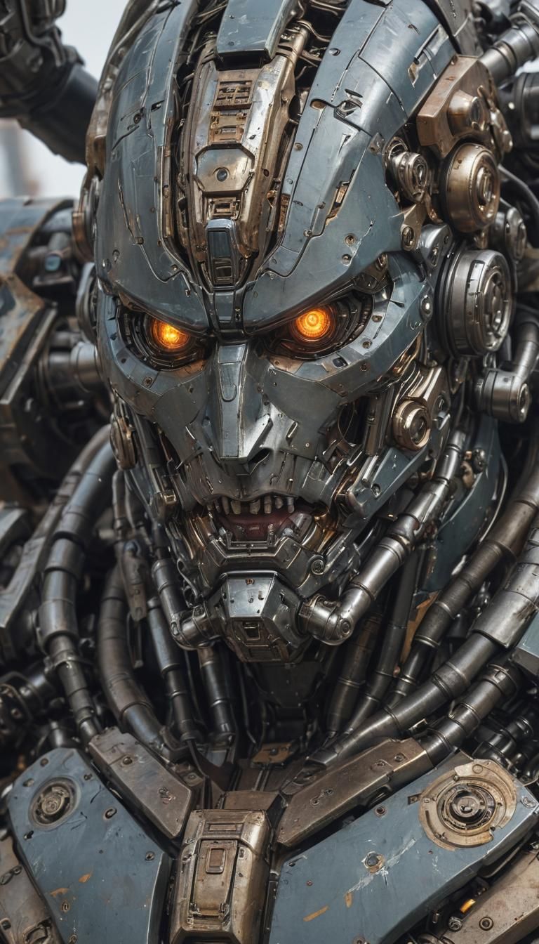 Mechanoid - AI Generated Artwork - NightCafe Creator