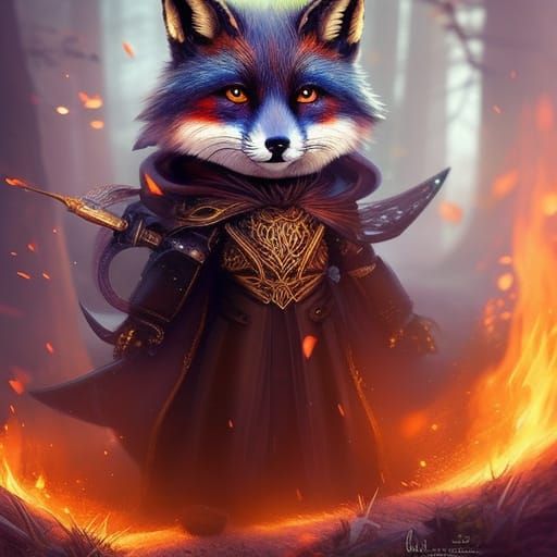 Fox Wizard - AI Generated Artwork - NightCafe Creator