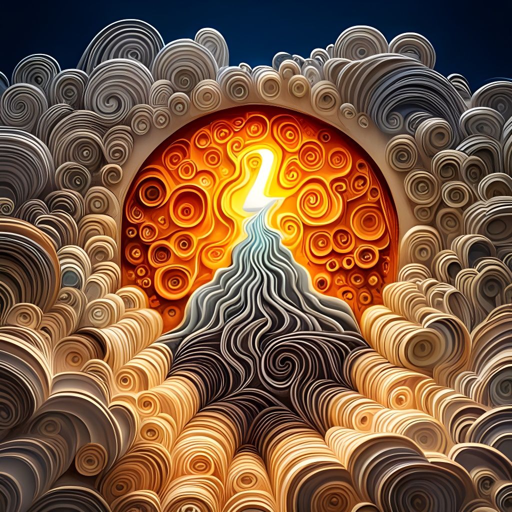 Paper cut - AI Generated Artwork - NightCafe Creator