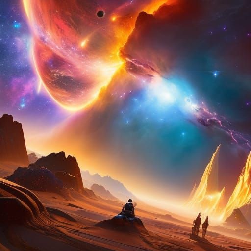 Space!!!!! - AI Generated Artwork - NightCafe Creator