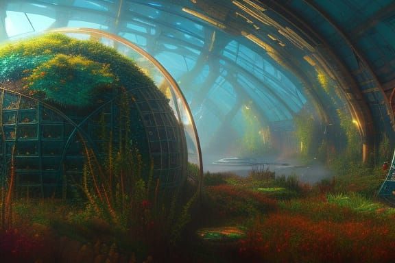 Artificial Biosphere - AI Generated Artwork - NightCafe Creator