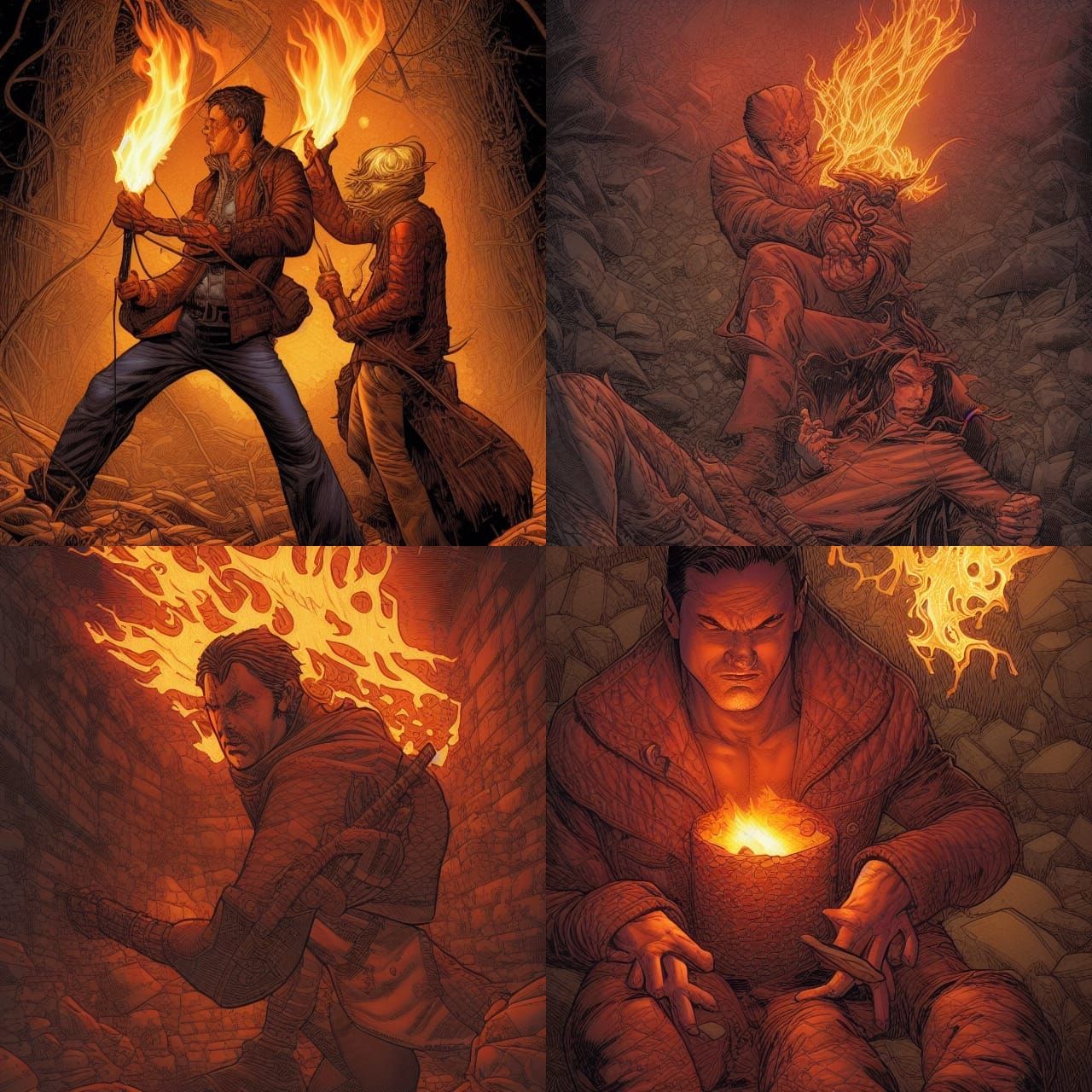 Firelight; [Mark Brooks and Dan Mumford, comic book art, perfect ...