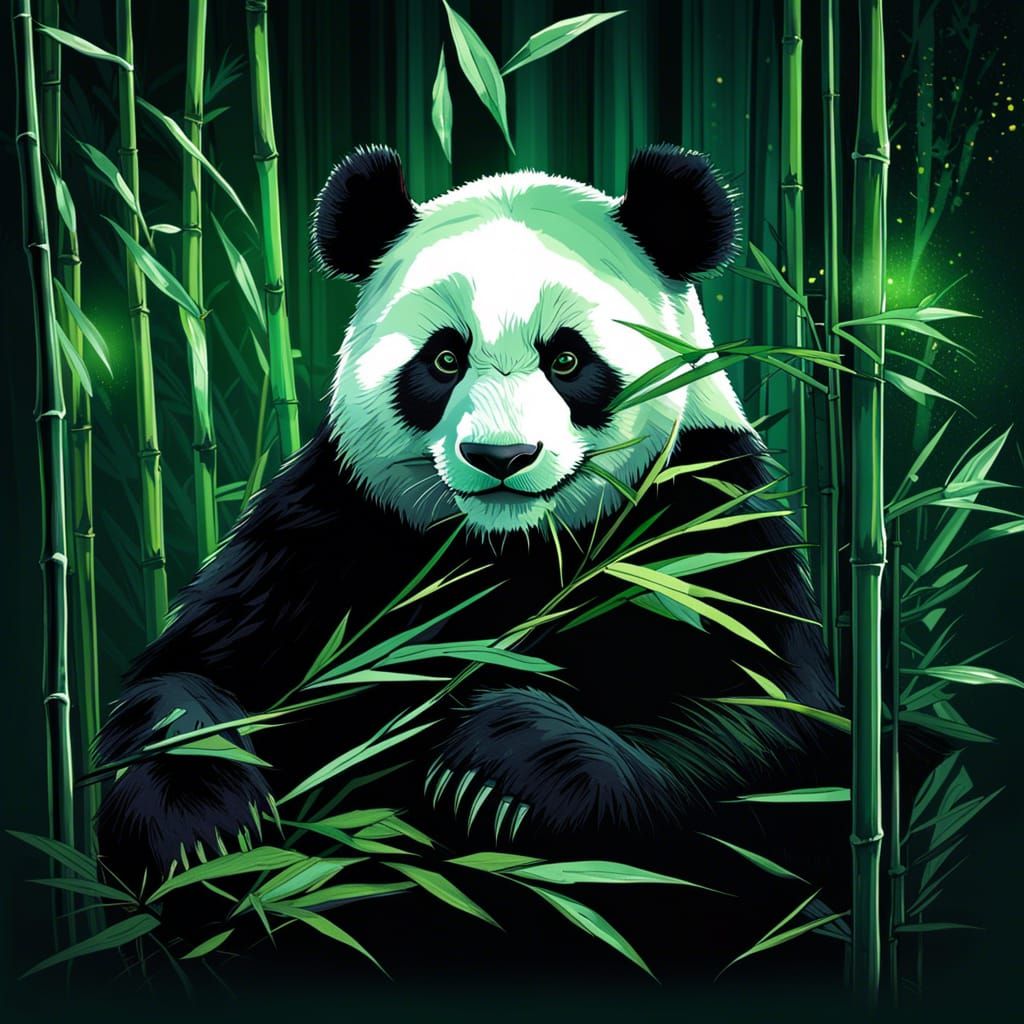 Panda boi - AI Generated Artwork - NightCafe Creator