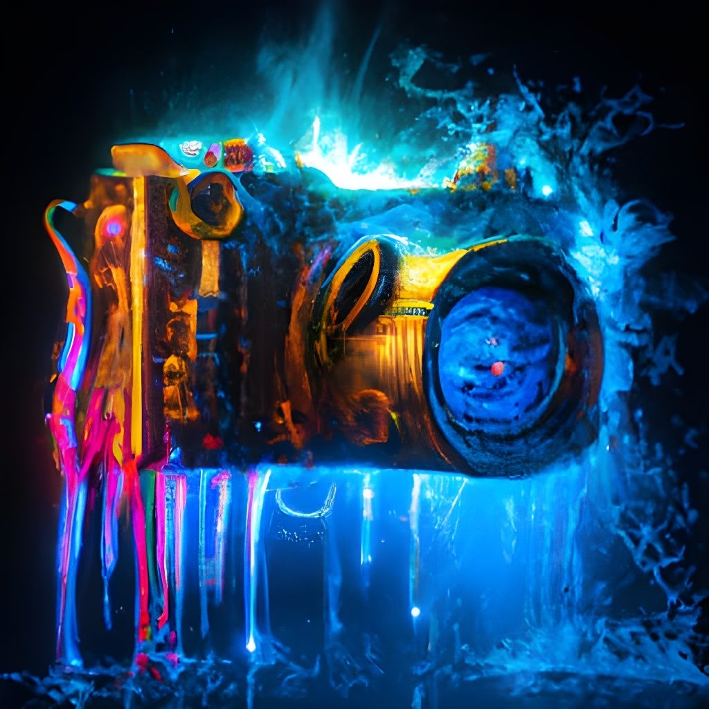 Electric Camera - AI Generated Artwork - NightCafe Creator
