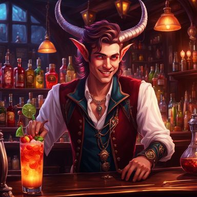 DnD Tavern Bartender - AI Generated Artwork - NightCafe Creator