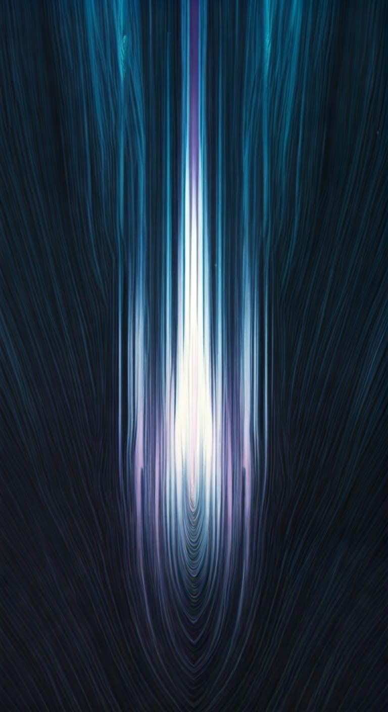 Ethereal Energy Swirls in Inverted Reality, Soft W... - AI Art