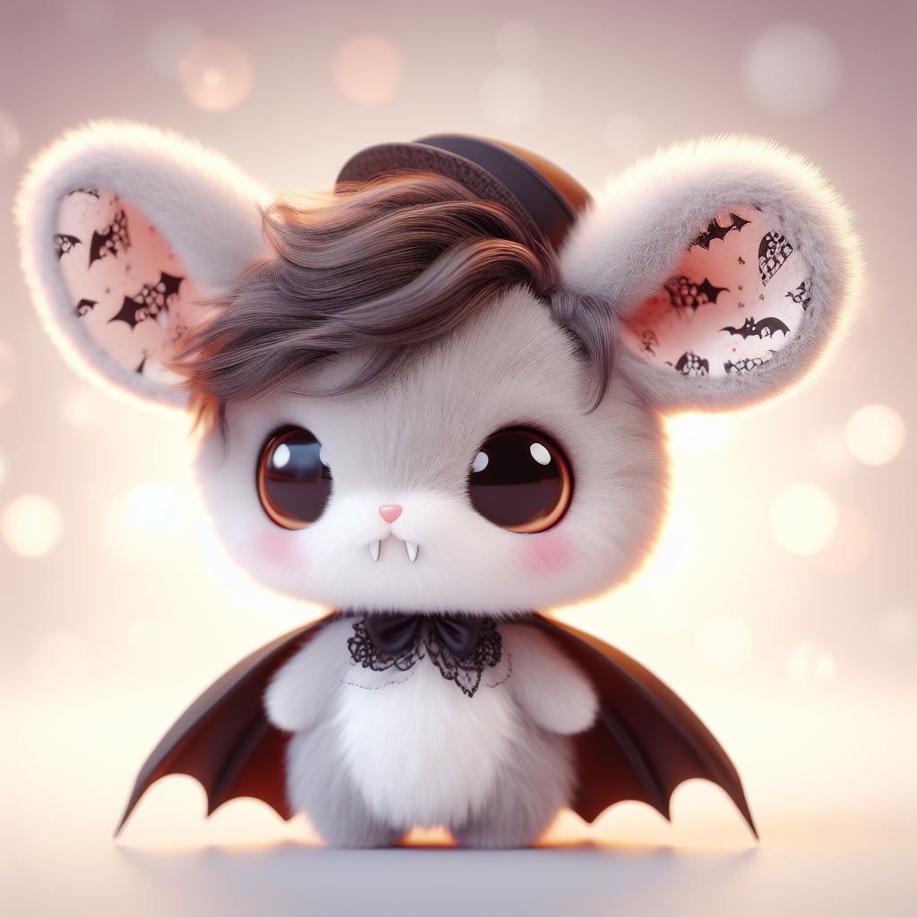 Vampire bunny - AI Generated Artwork - NightCafe Creator