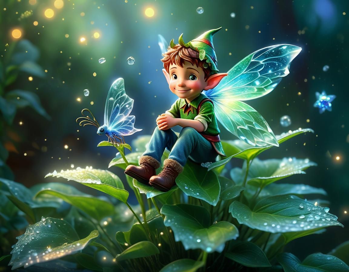 Lil pixie boy - AI Generated Artwork - NightCafe Creator