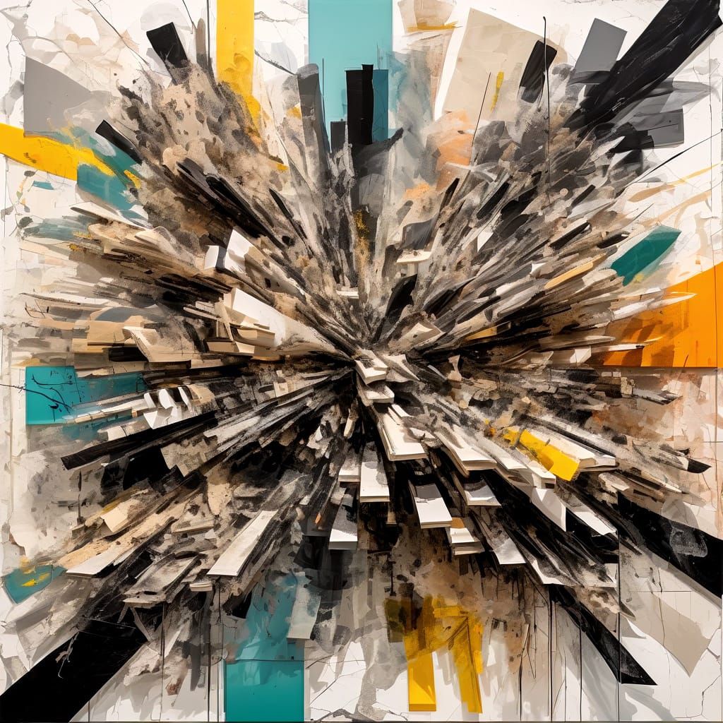 Dystopian urban desolation - Cyberpunk Chaos Unfolds in Hype...