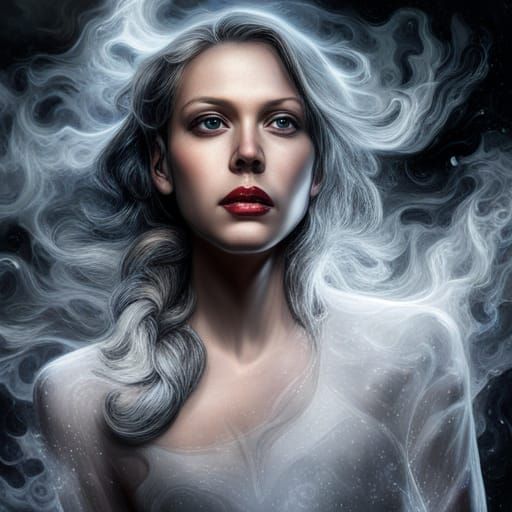 Frost Girl - AI Generated Artwork - NightCafe Creator