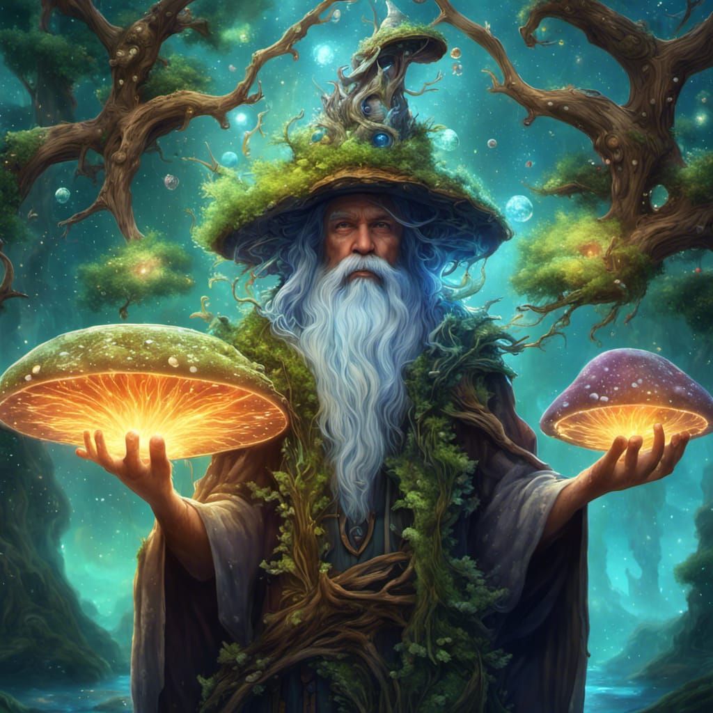 "Which mushroom will you eat.... first?!" VILLAGE WIZARD WET_WISE ...