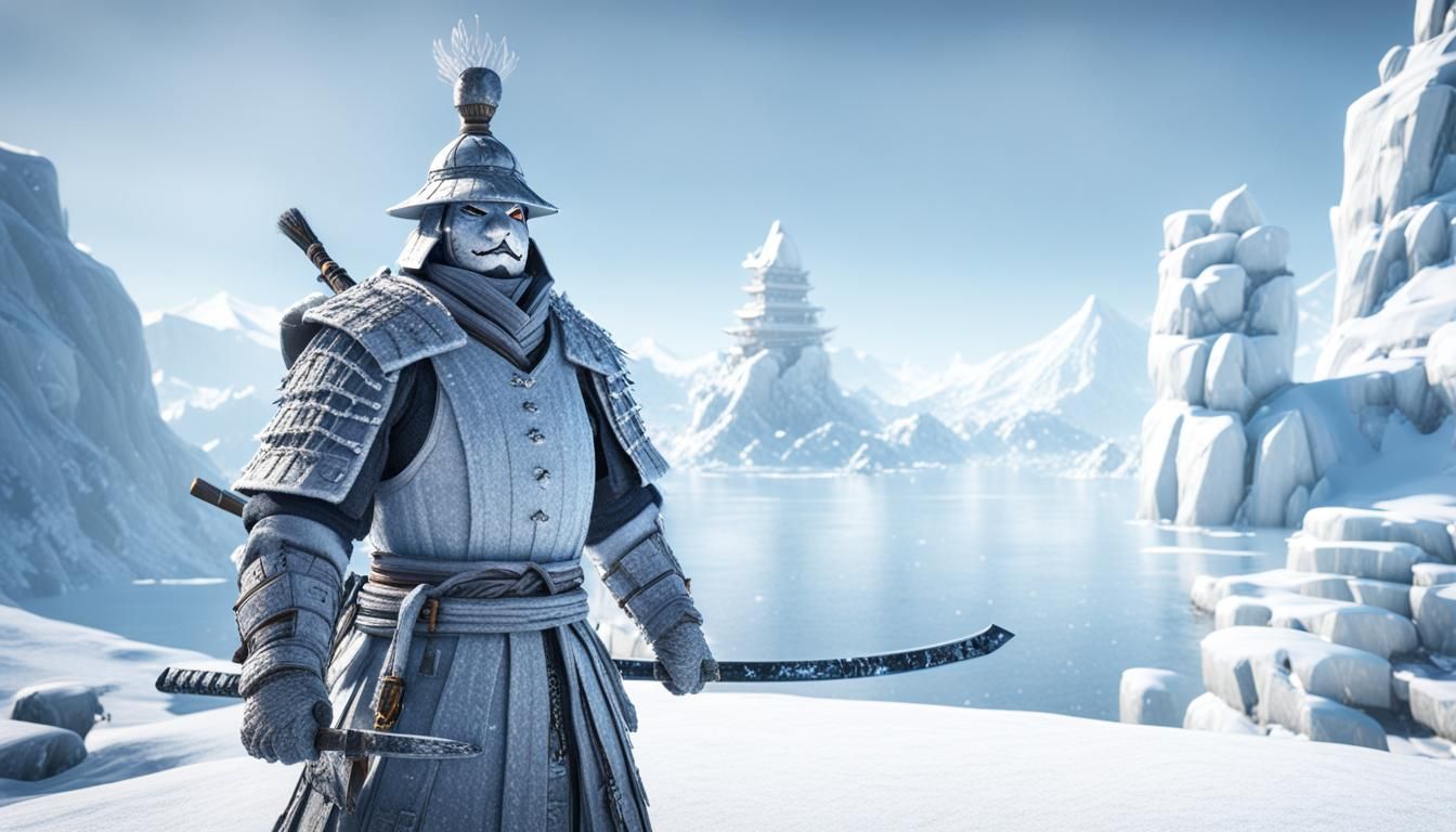 the samurai is cold - AI Generated Artwork - NightCafe Creator