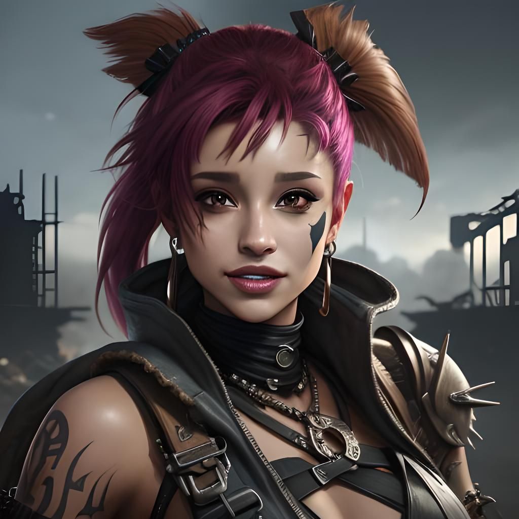 Mad Max Girl - AI Generated Artwork - NightCafe Creator