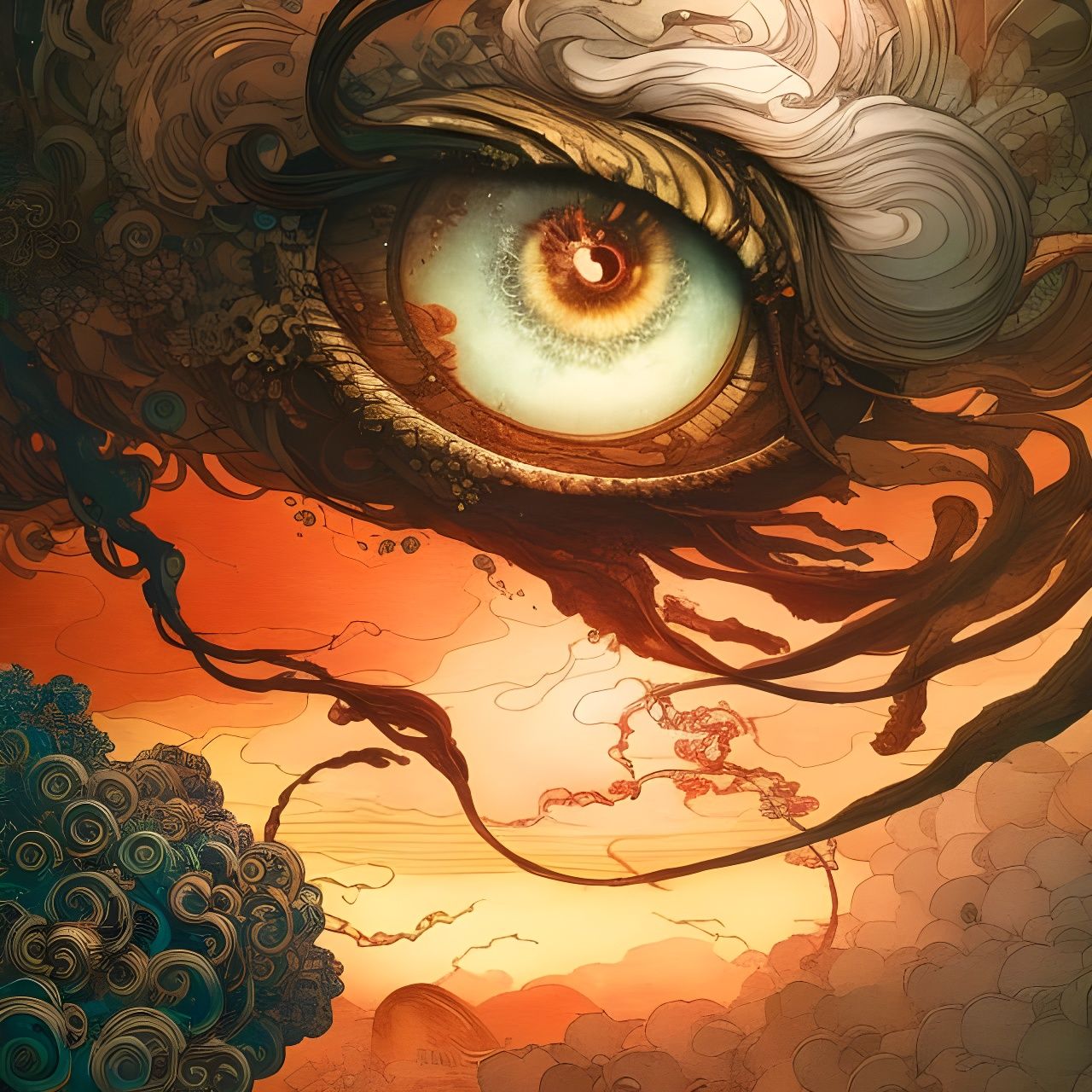 Eyes #5 - AI Generated Artwork - NightCafe Creator