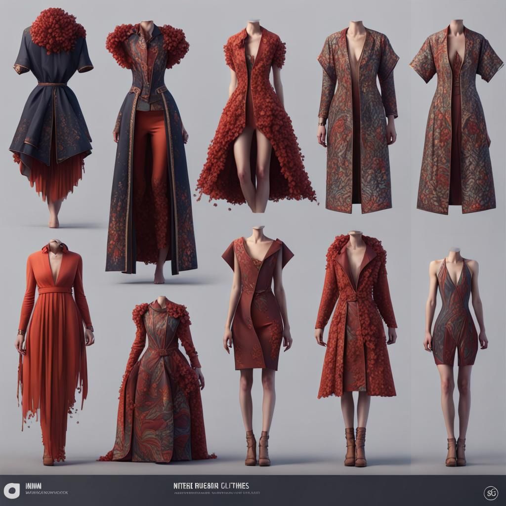 Daily Design of clothes for women. With modern trends and modern ...