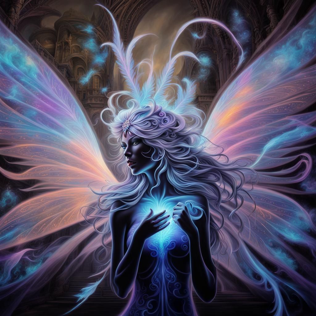 The black light - AI Generated Artwork - NightCafe Creator