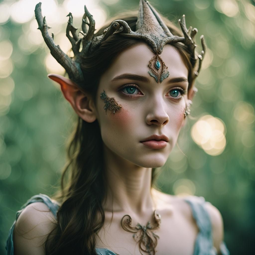 A photo of "Elf Portraits", captivating portraits of mythical beings ...