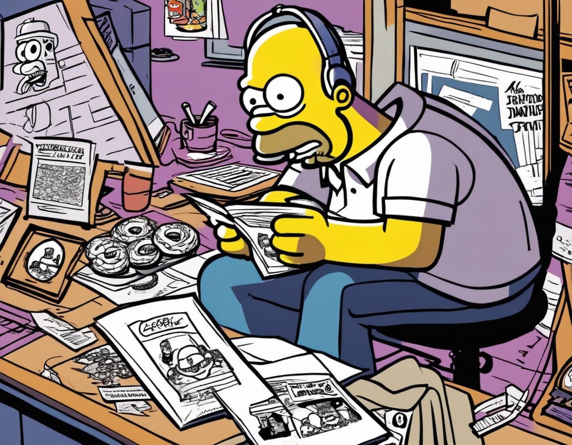 Homer simpson boss - The World's Okayest Boss: A Humorous Of...