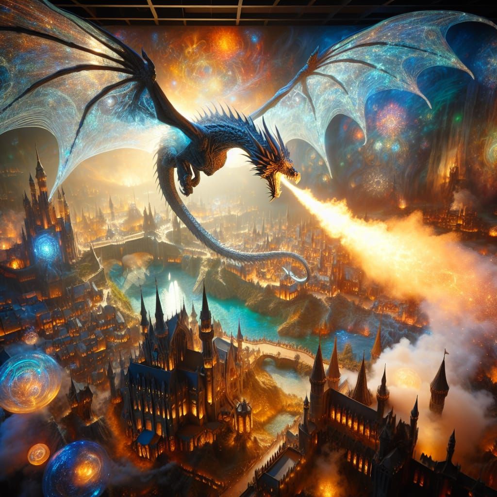 Dragon - AI Generated Artwork - NightCafe Creator