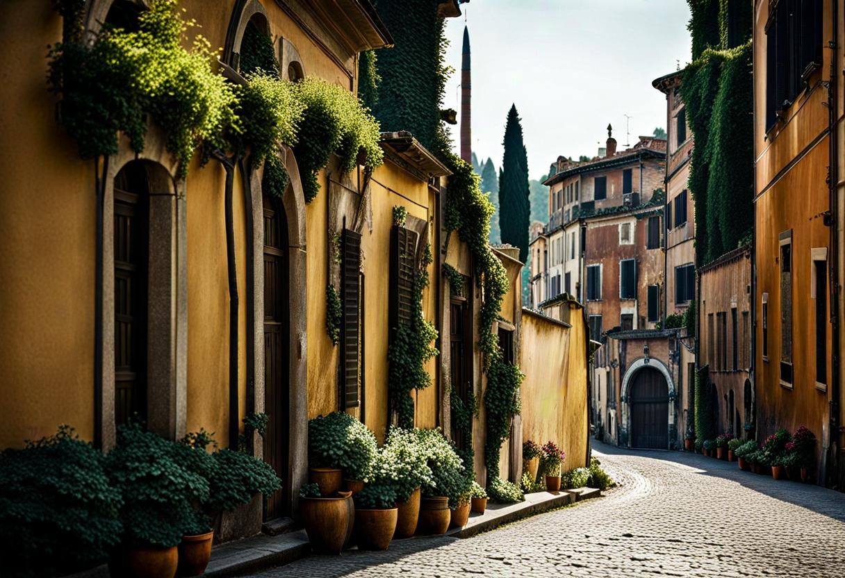 Autochrome In style of Saul Leiter, Gilded Age man walking, sidewalks ...