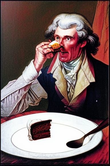 Portrait of Thomas Jefferson - AI Generated Artwork - NightCafe Creator