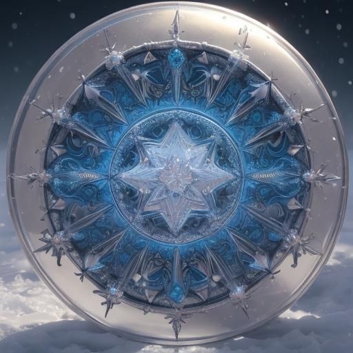Snow Shield. - AI Generated Artwork - NightCafe Creator