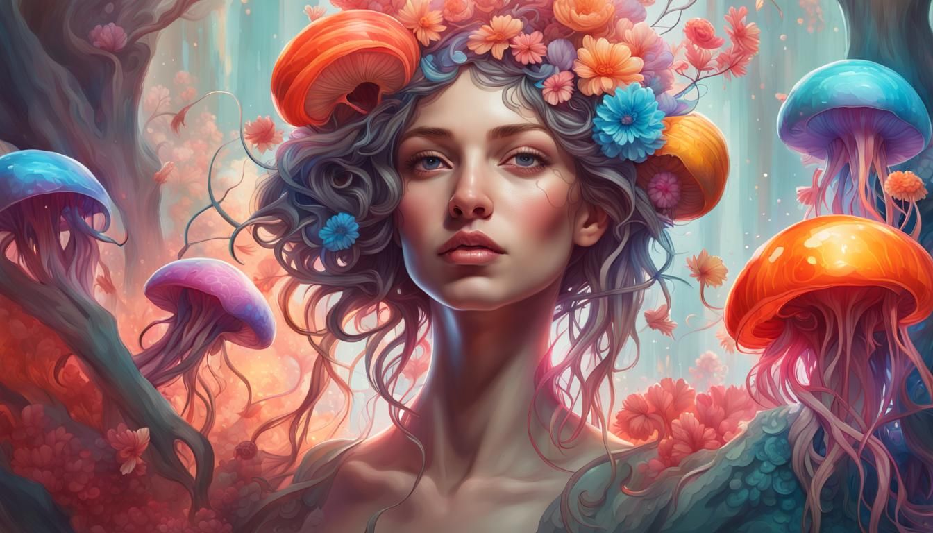 Fae Woman - AI Generated Artwork - NightCafe Creator