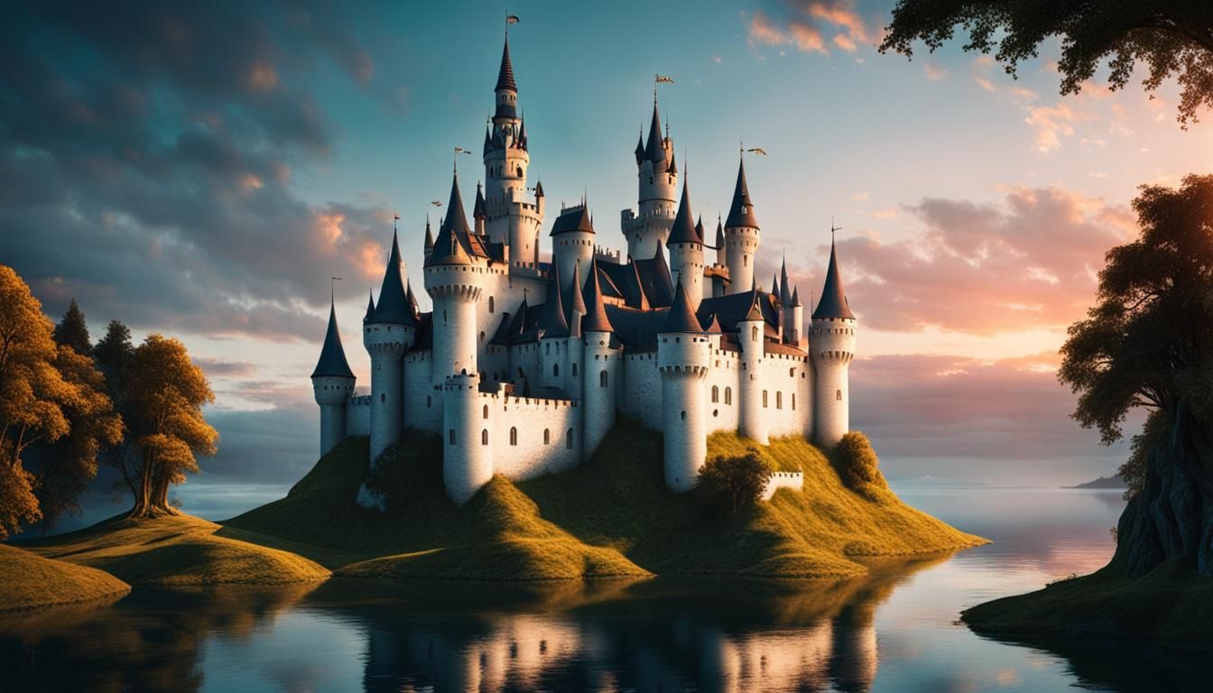 Castle - AI Generated Artwork - NightCafe Creator