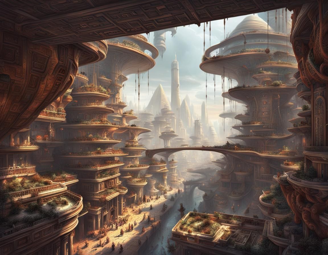 Babylon 6 - AI Generated Artwork - NightCafe Creator