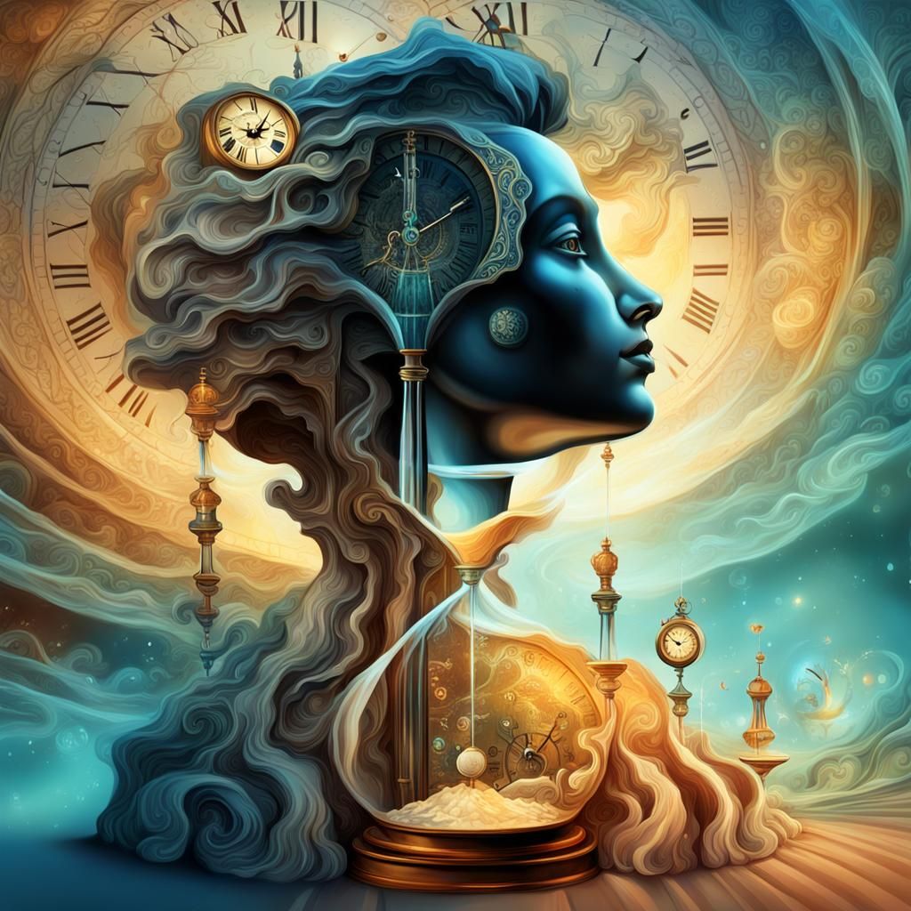 Temporal Thoughts - AI Generated Artwork - NightCafe Creator