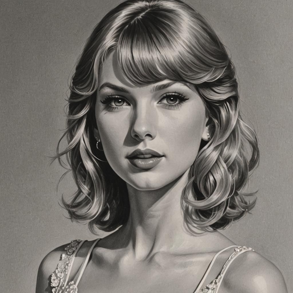 Taylor Swift - AI Generated Artwork - NightCafe Creator