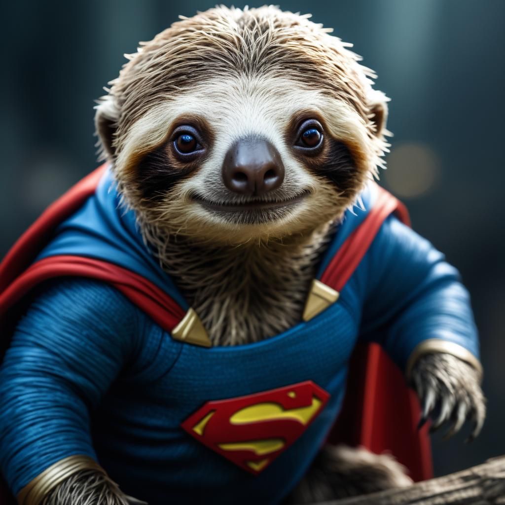 Supersloth - AI Generated Artwork - NightCafe Creator