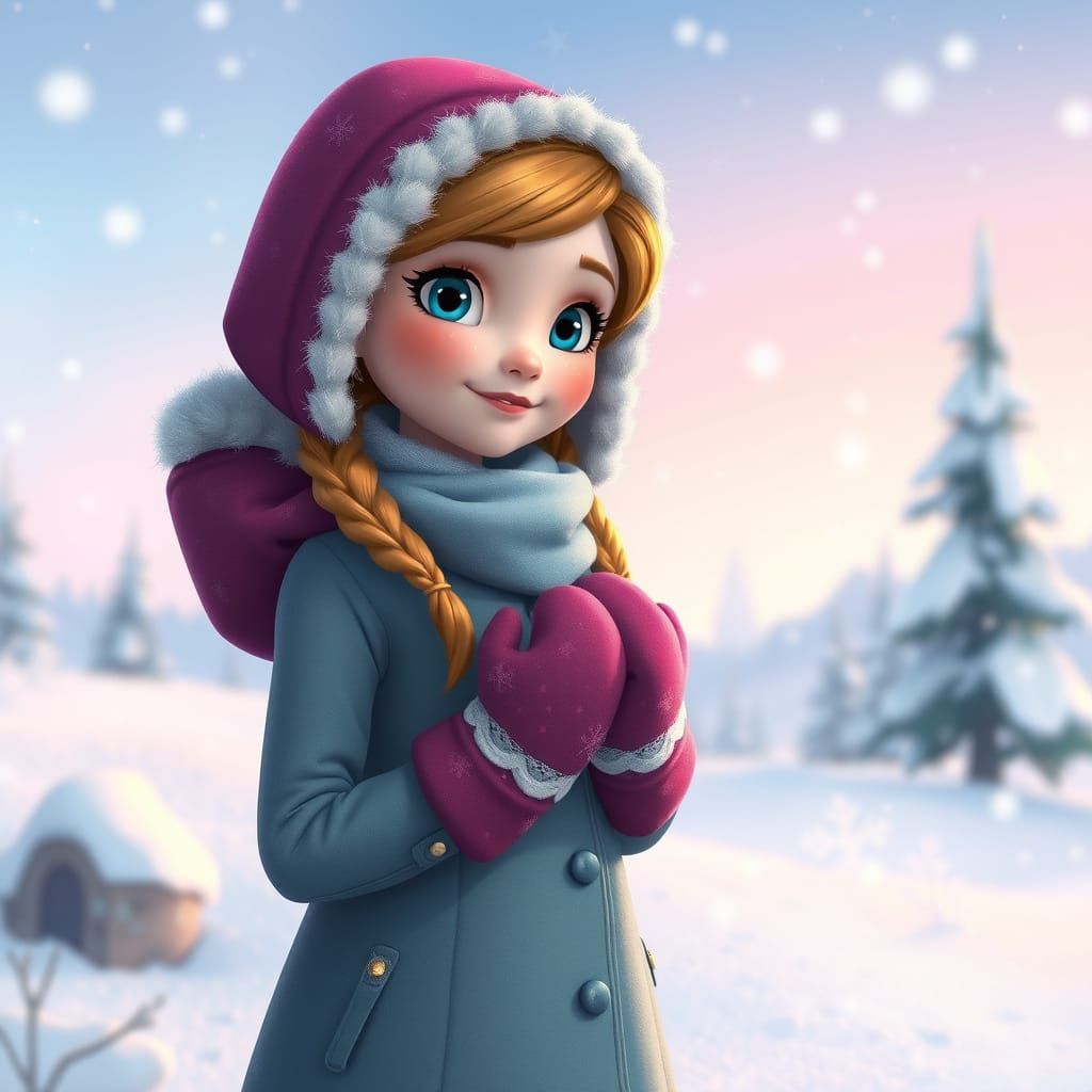 Frozen character new Sana 🌿🌿 🐾🐾🌿