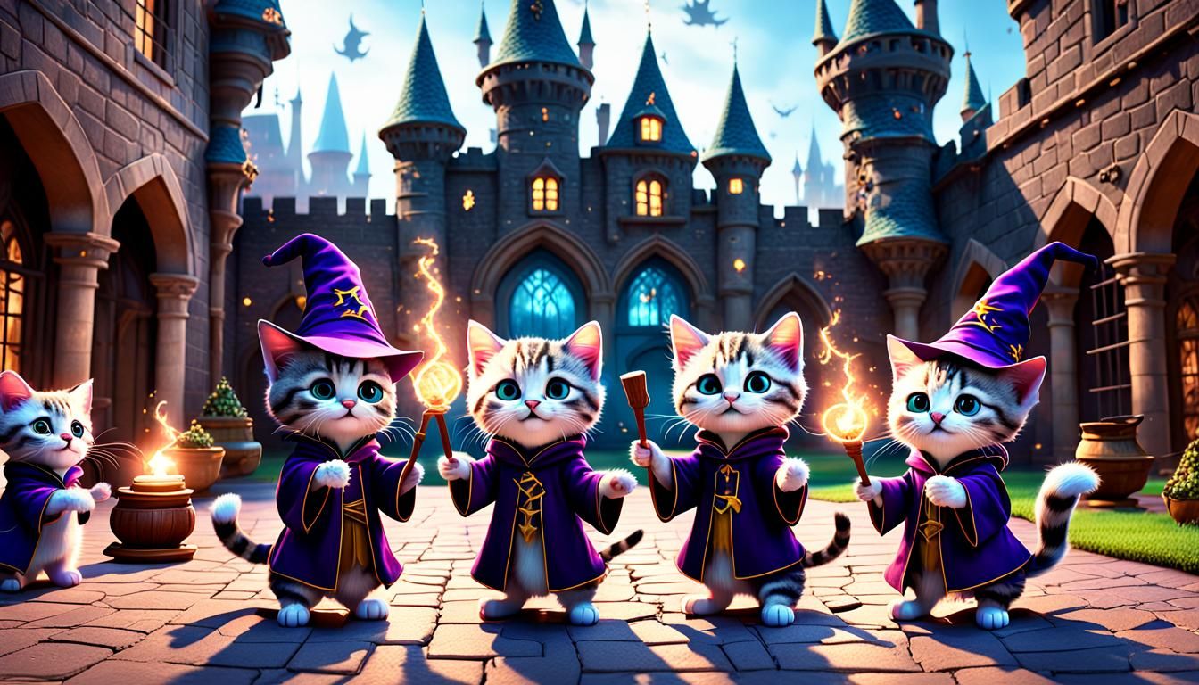 Wand lessons - AI Generated Artwork - NightCafe Creator