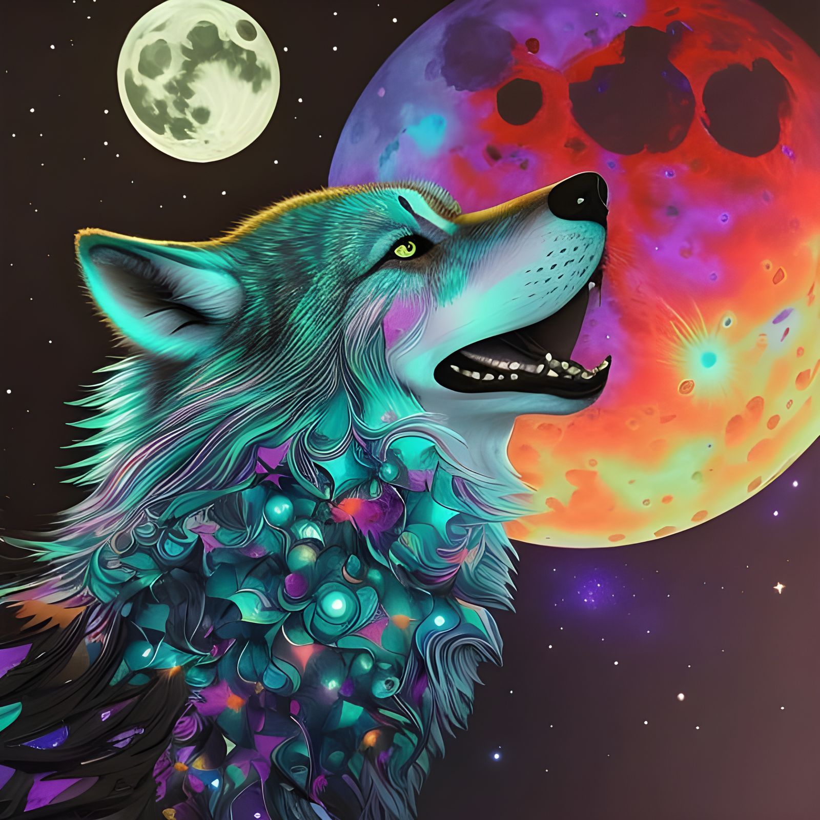 Howl 2 - AI Generated Artwork - NightCafe Creator